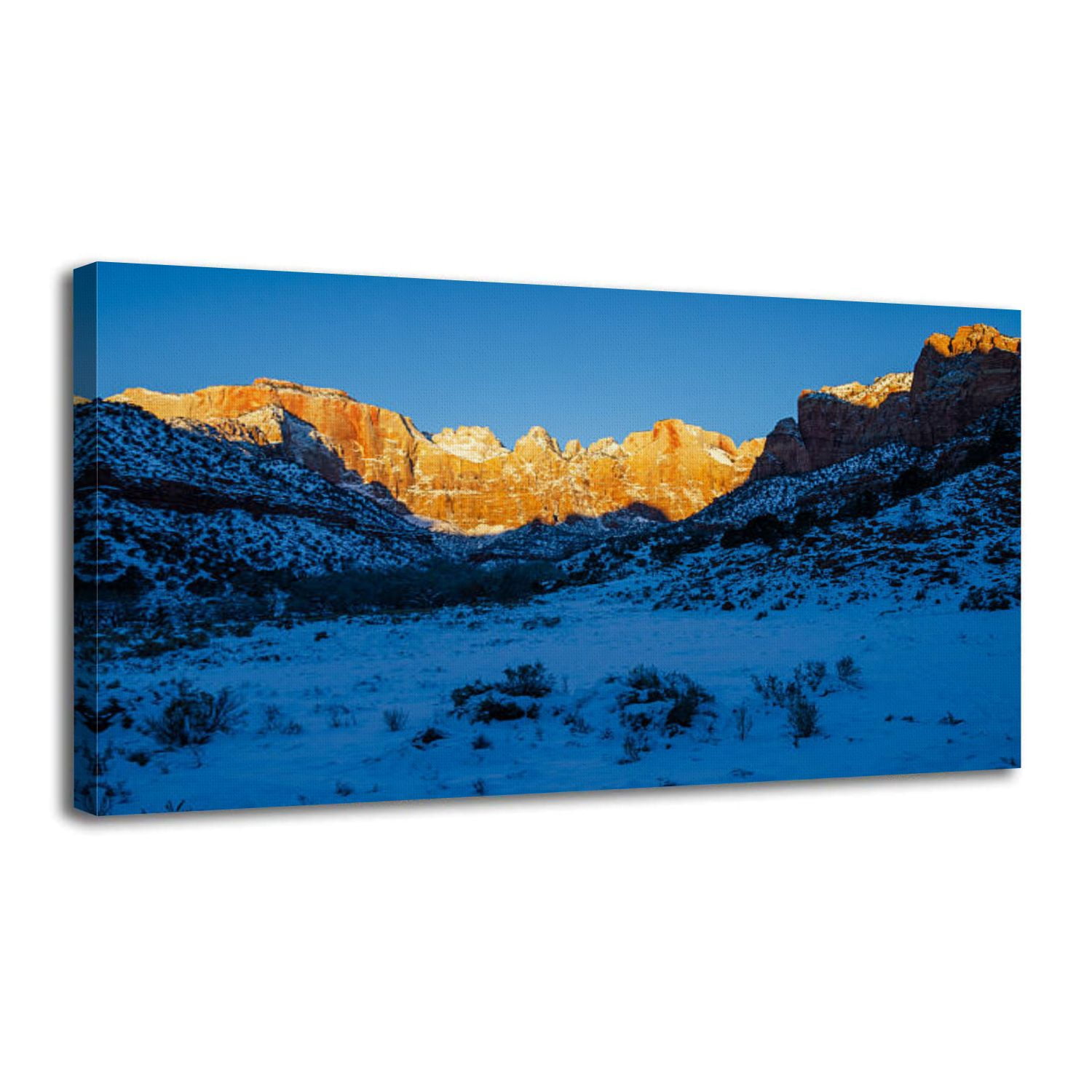 Canvas Wall Art Zion National Park Utah Wall Decor for Living Room ...
