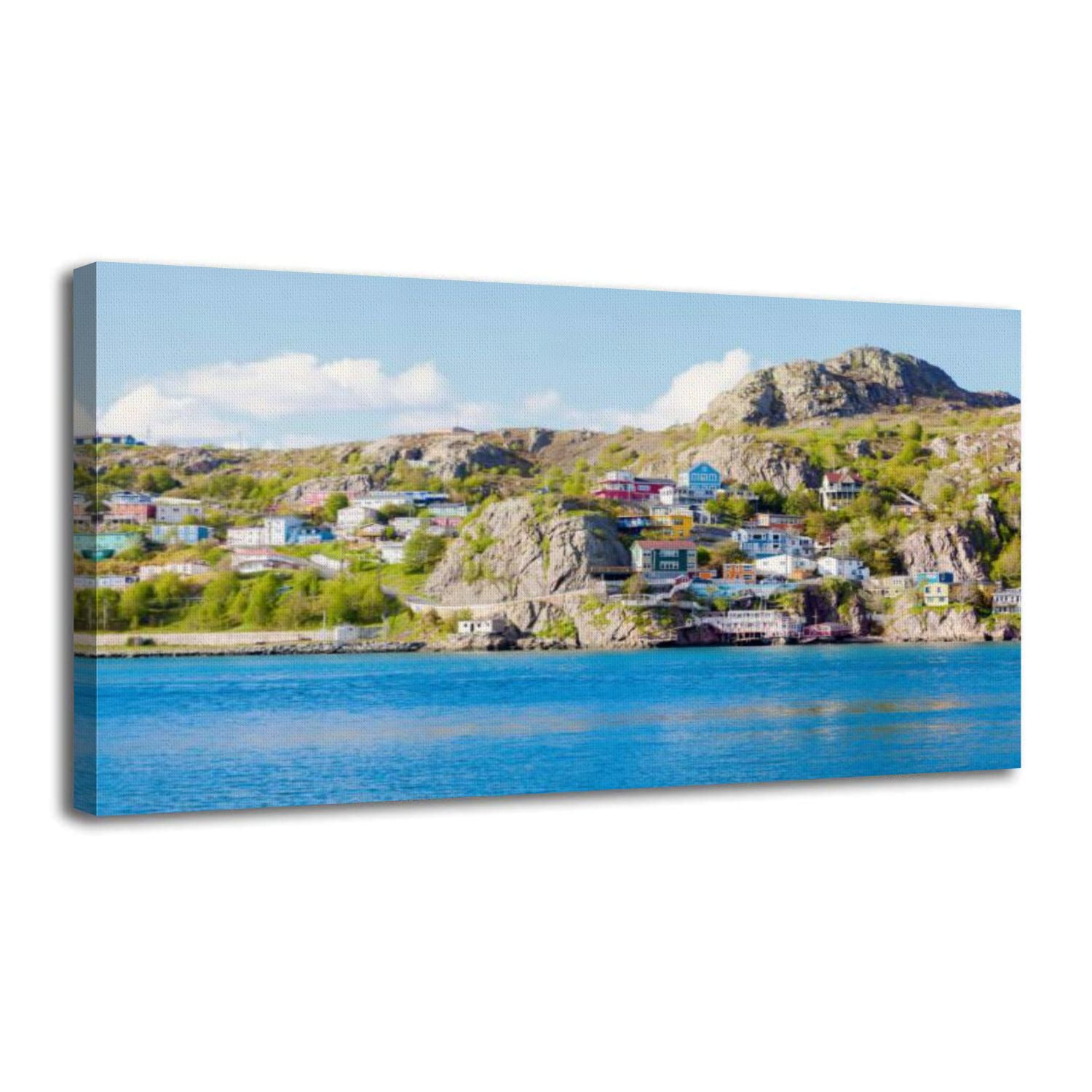 Canvas Wall Art architecture s newfoundland newfoundland pictures Wall Decor for Living Room ...
