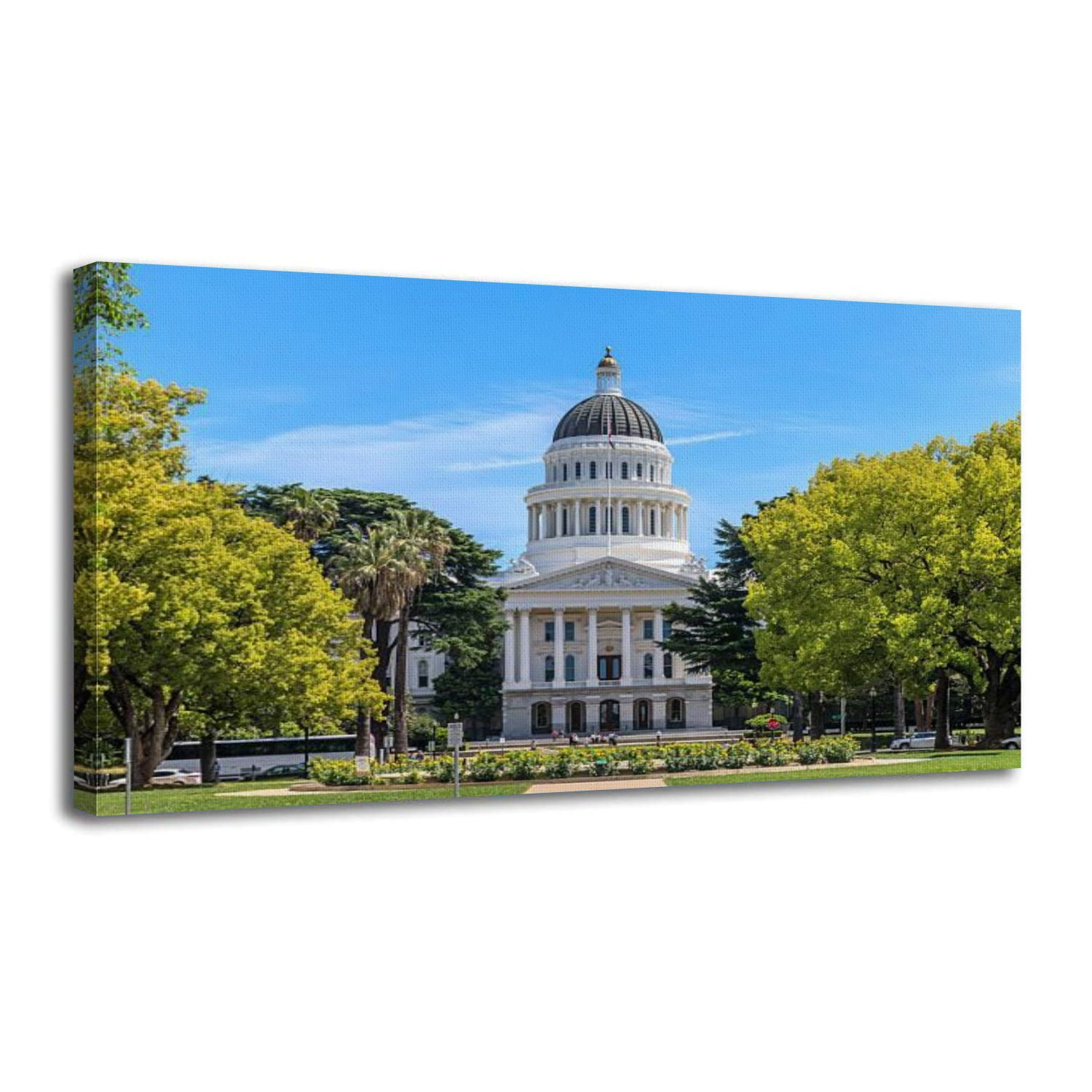 Canvas Wall Art california state capitol building sacramento ca ...