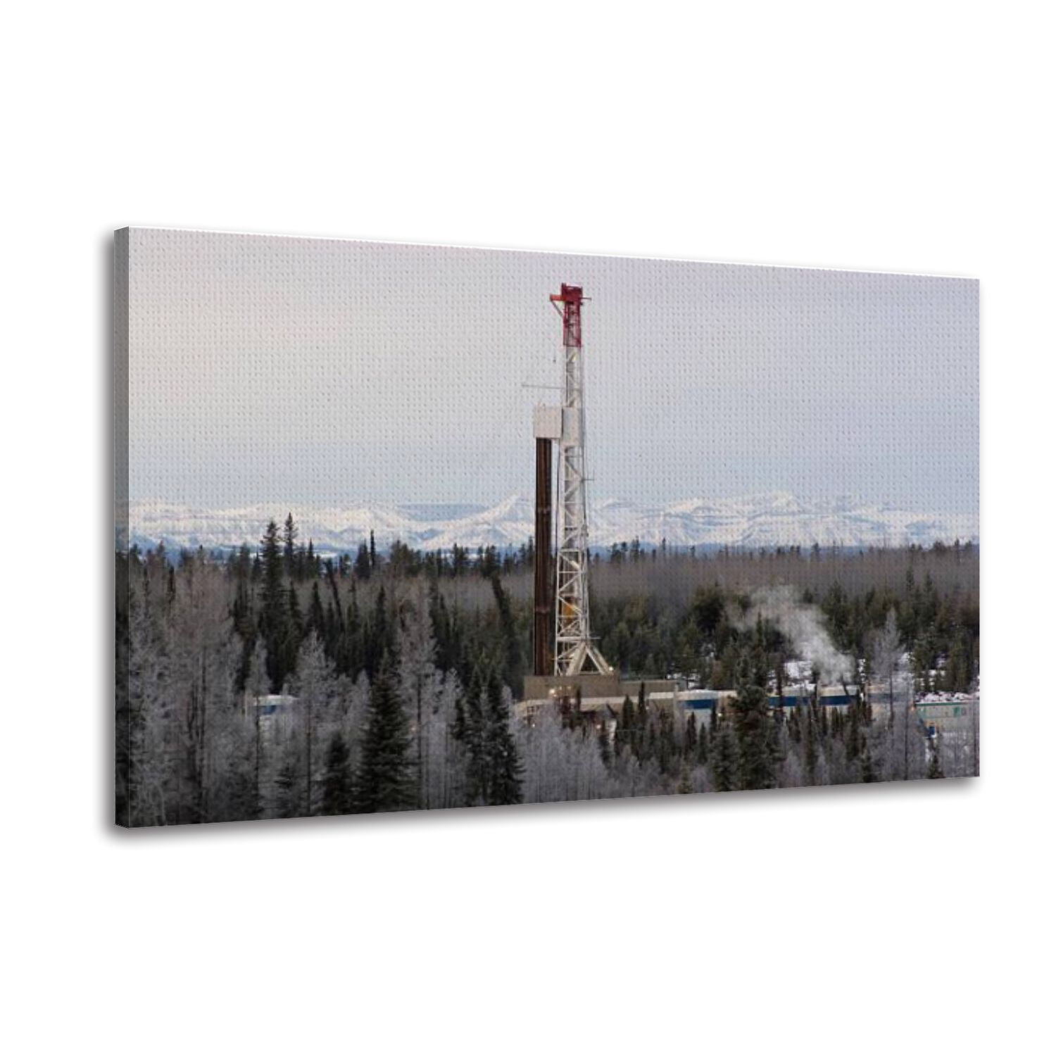 Canvas Wall Art drilling rig oil rigs pictures Wall Decor for Living ...