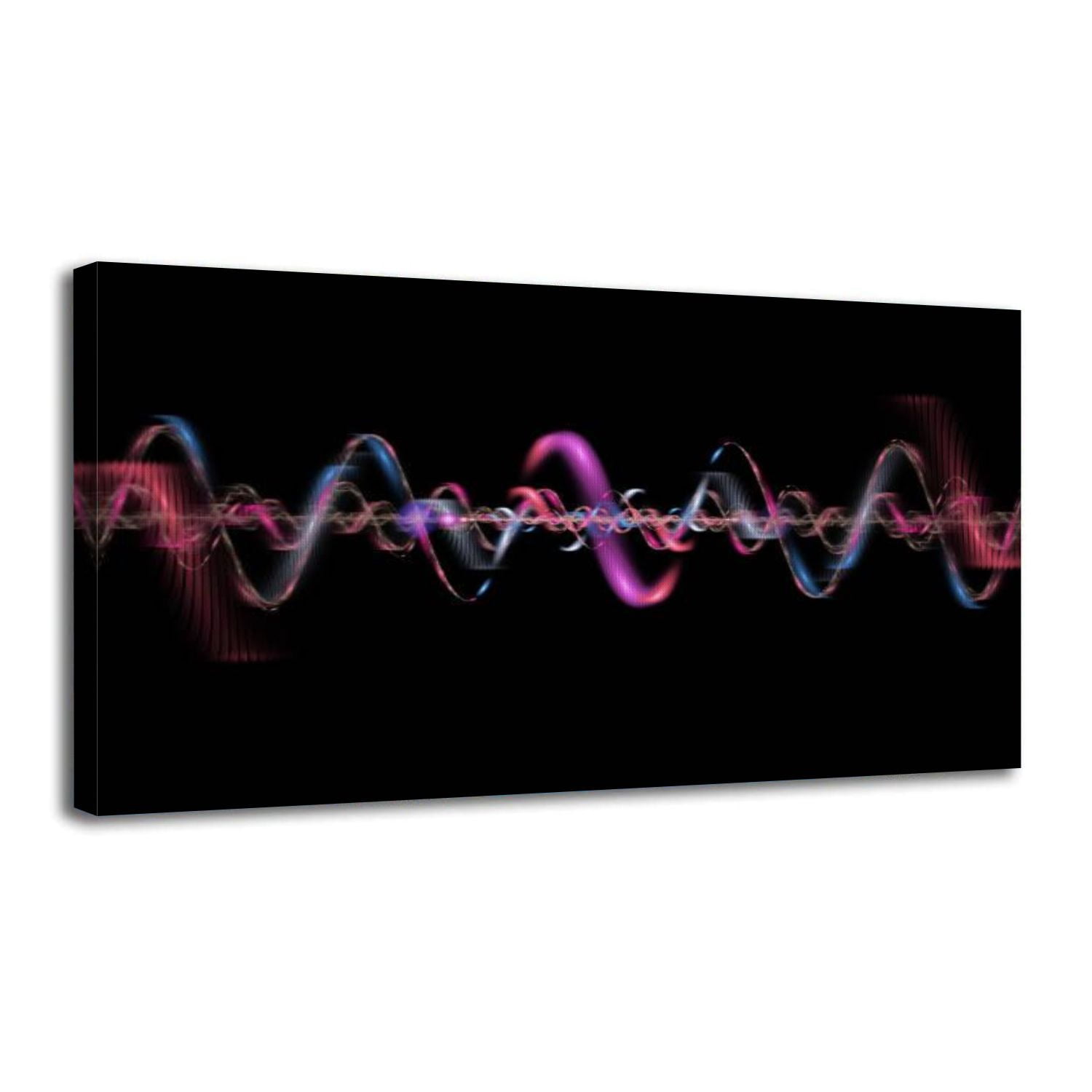 Canvas Wall Art electromagnetic wave space physicss pictures Wall Decor ...