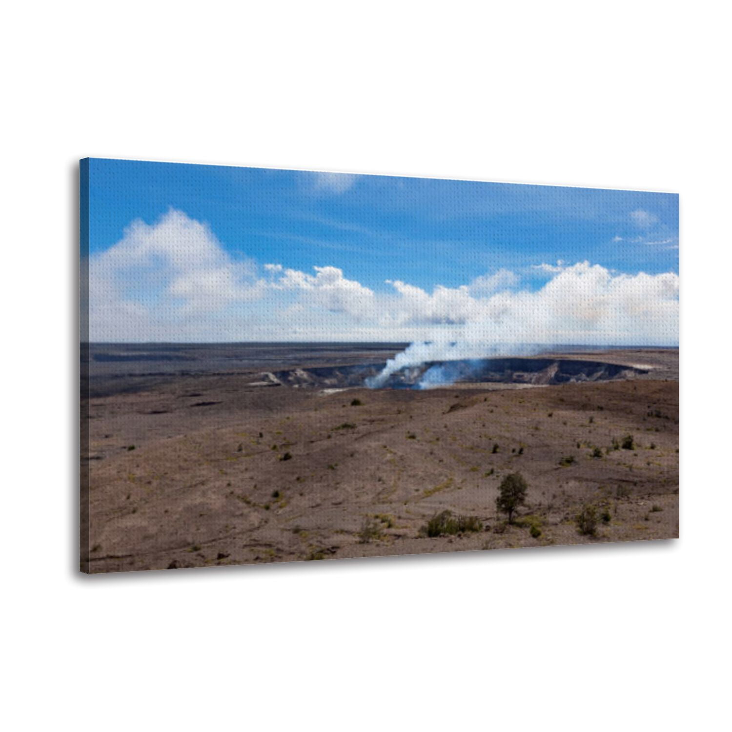Canvas Wall Art halema uma u crater kilauea volcano hawaii islands Wall ...