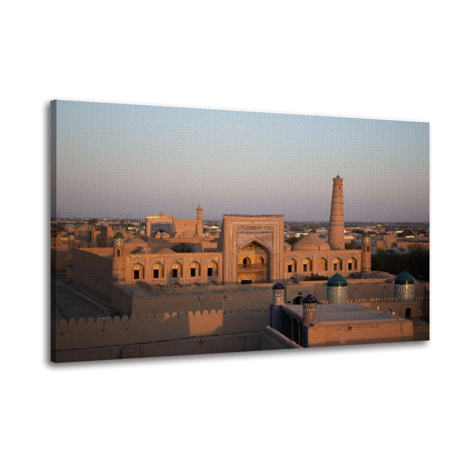 Canvas Wall Art khiva sunset mosaic animals pictures royalty Wall Decor ...