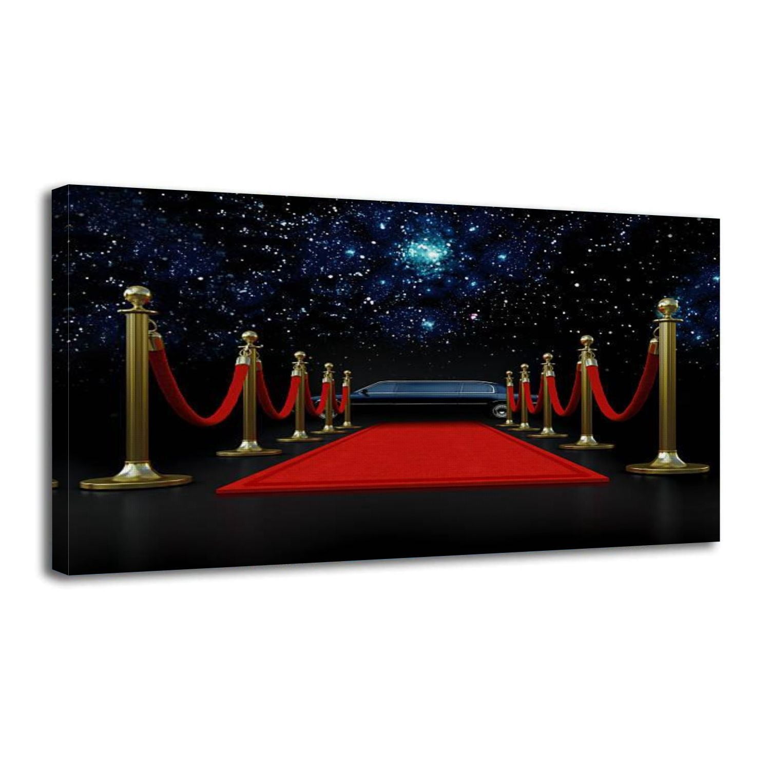 Canvas Wall Art night red carpet limousine red carpet pictures Wall ...