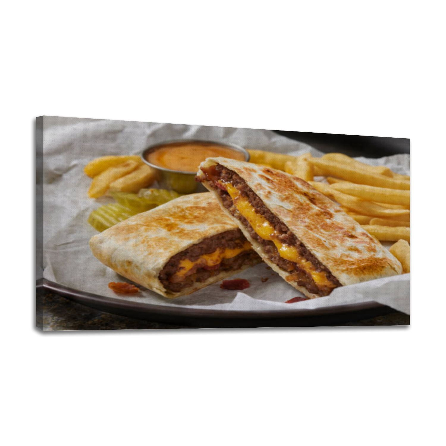 Canvas Wall Art tacos Wall Decor for Living Room Bathroom Bedroom ...