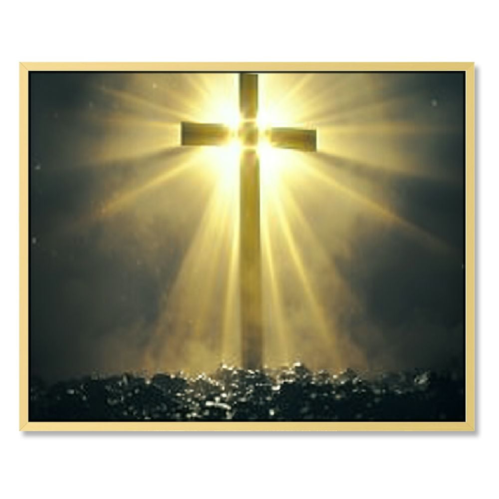 Canvas for Bright Holy Light Background ian Wall Decors - Walmart.com