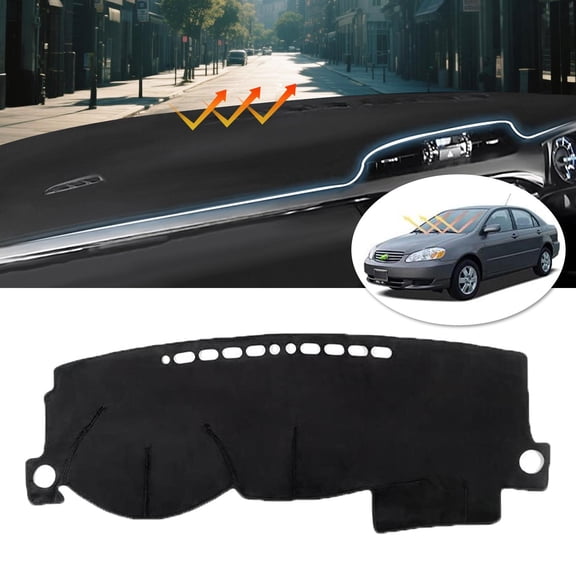 Dashboard Cover Mat Non-Slip Pad Carpet Sunshield Protector Car ...