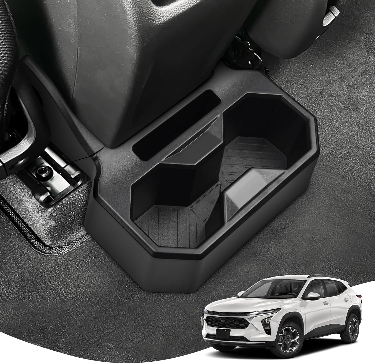 Canvcle Fixable Rear Cup Holder for Chevy Trax 2024 2025, Back Seat ...