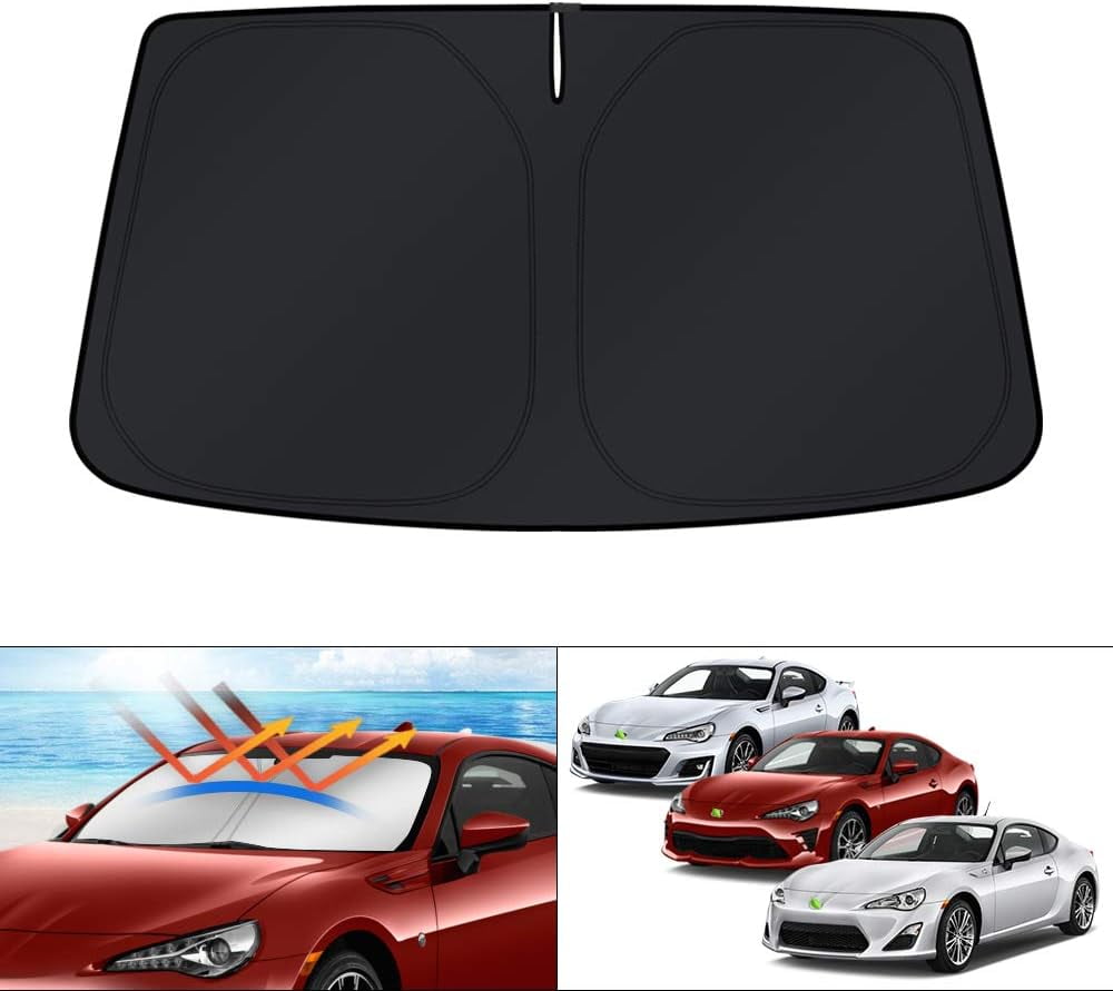 Canvcle Windshield Sun Shade for 2017-2021 Toyota 86/2022-2023 Toyota ...