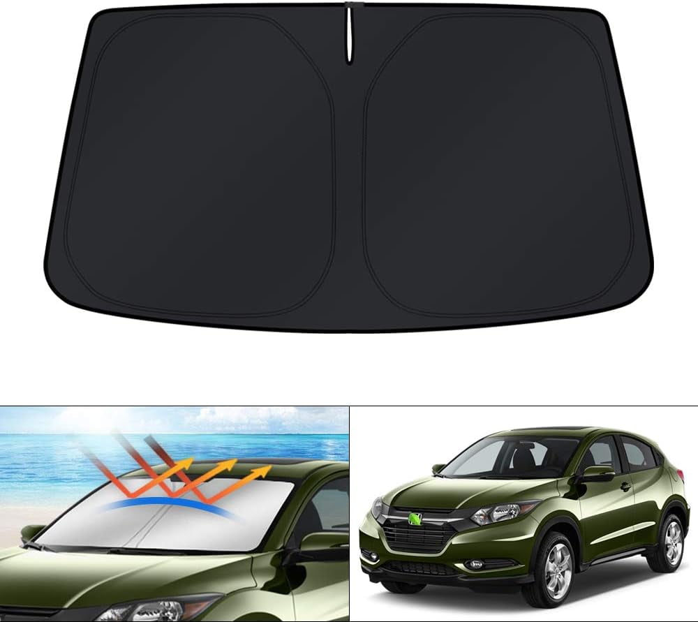 Canvcle Windshield Sun Shade for Honda HR-V 2016 2017 2018 2019 2020 ...