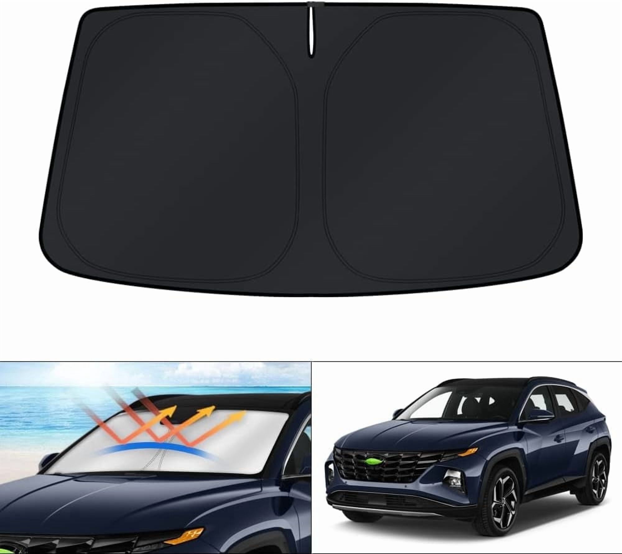 Canvcle Windshield Sun Shade for Hyundai Tucson Accessories 2022-2024 ...
