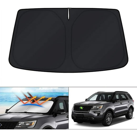 Deer Duck Hunting Vintage Windshield Sunshade Sun Shade Front Window ...