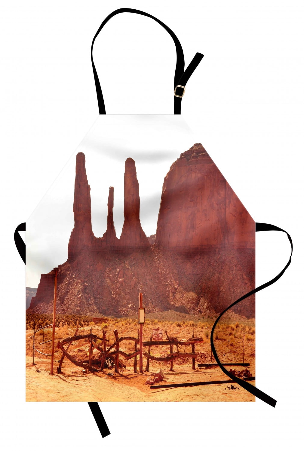 Canyon Apron Scenic Archaic Monument Valley on Western Desert Odd ...