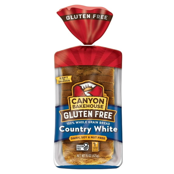 Canyon Bakehouse GlutenFree Country White Bread, 15 Oz - Walmart.com