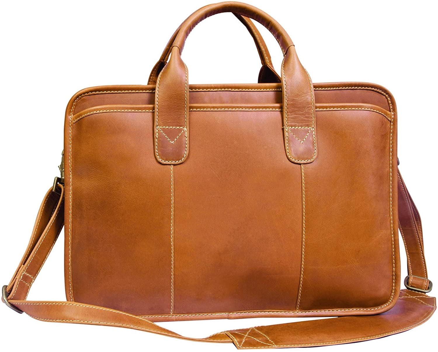 Canyon Outback Leather Buffalo Valley 15-Inch Leather Briefcase ...