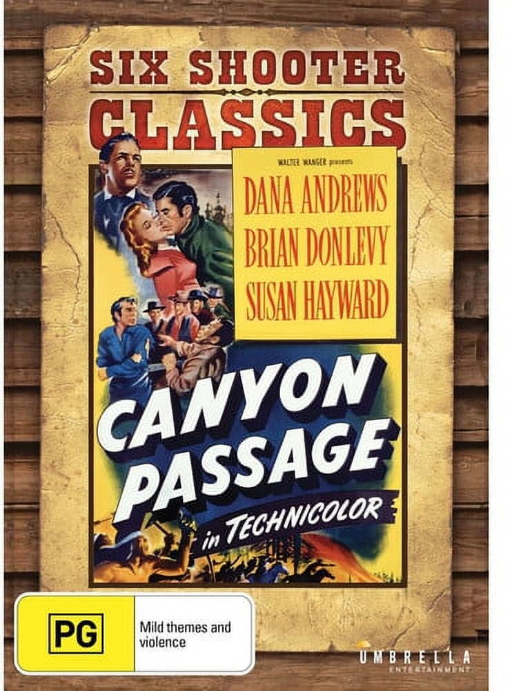 Canyon Passage (DVD), Umbrella Ent, Western - Walmart.com