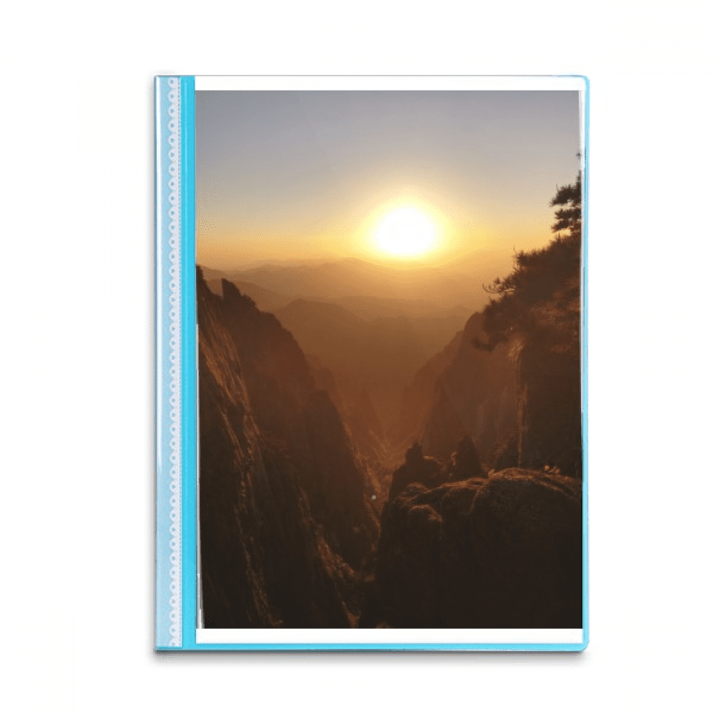 Canyon Sunset Art Deco Fashion Book Sheet Protectors Portfolio Binder ...