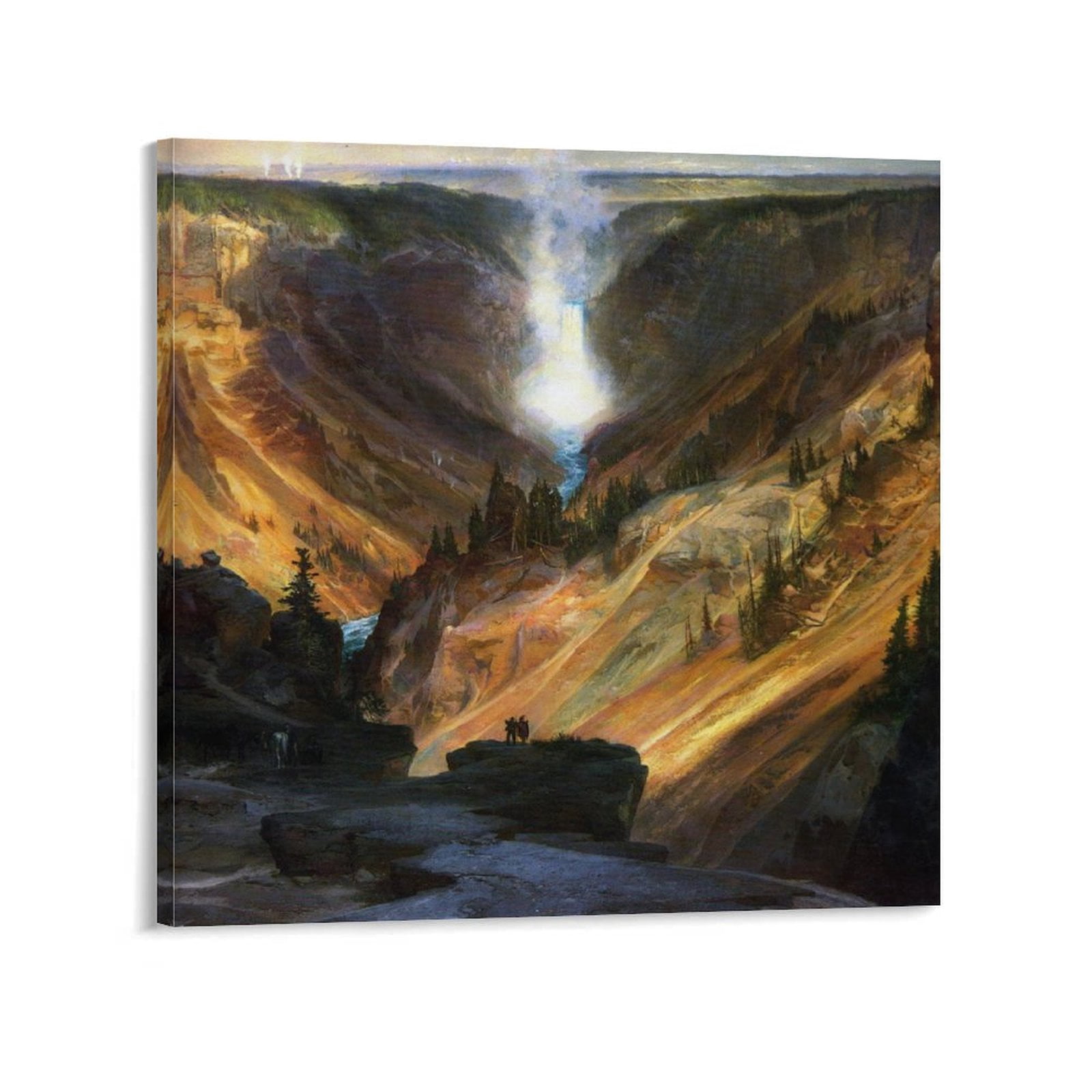 Canyon By Thomas Moran Art Prints Paintings Canvas Poster Painting On ...