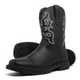 Canyon Trails Mens Cowboy Boots, Embroidered Square Toe, Durable ...