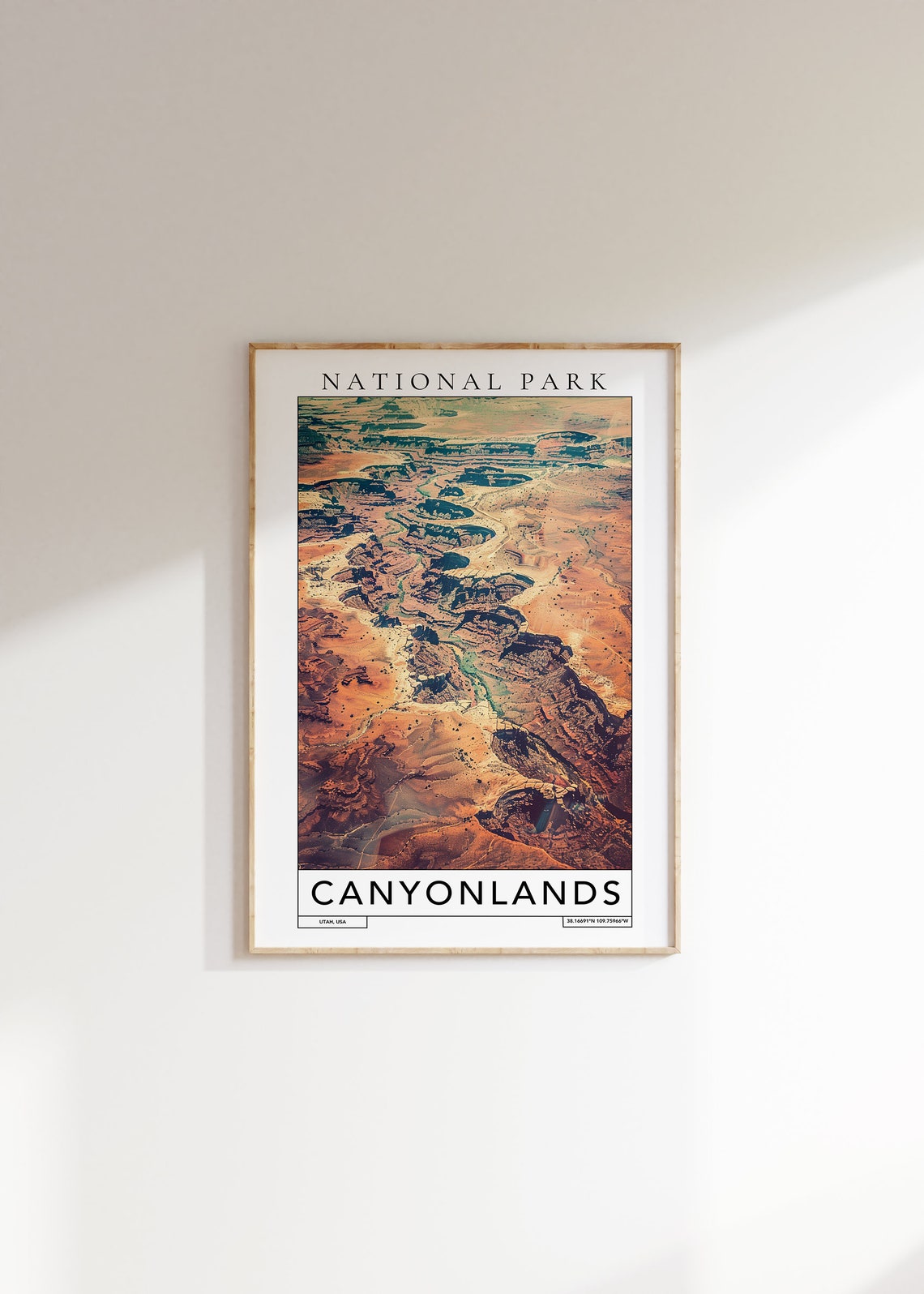 Canyonlands National Park Poster: Utah Travel Poster, Unframed Poster ...