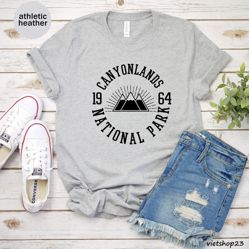 Canyonlands National Park Tee – Hiking Lovers Outdoor Shirt, Utah ...