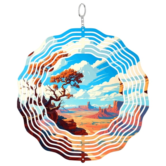 Canyonlands National Park Utah 3D Wind Spinner Stainless Steel Kinetic ...