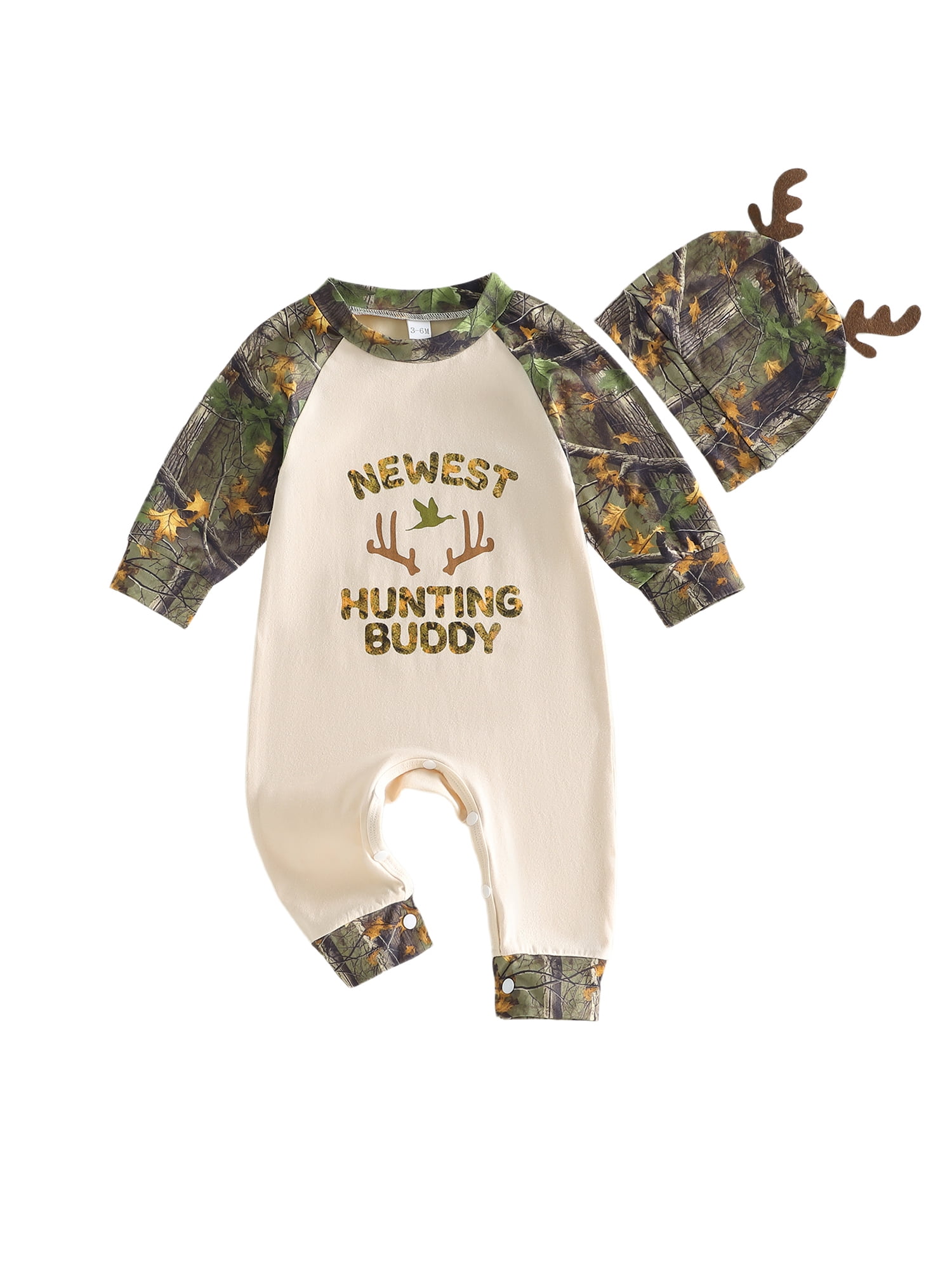 Caoirhny Baby Boy Spring Fall Outfit Animal Letter Leaf Branch Long ...