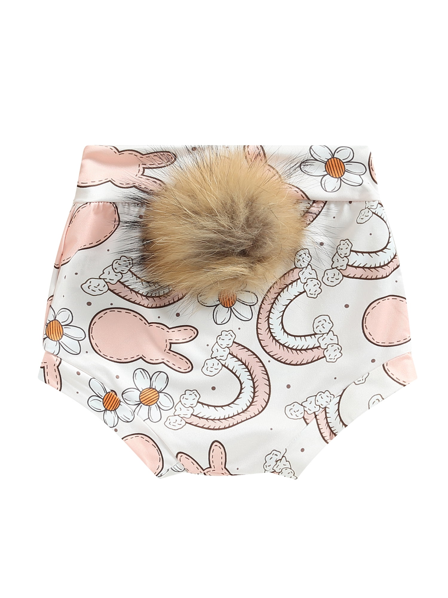 Caoirhny Infant Baby Easter Shorts, Cartoon Rabbit/Plaid Print Elastic ...