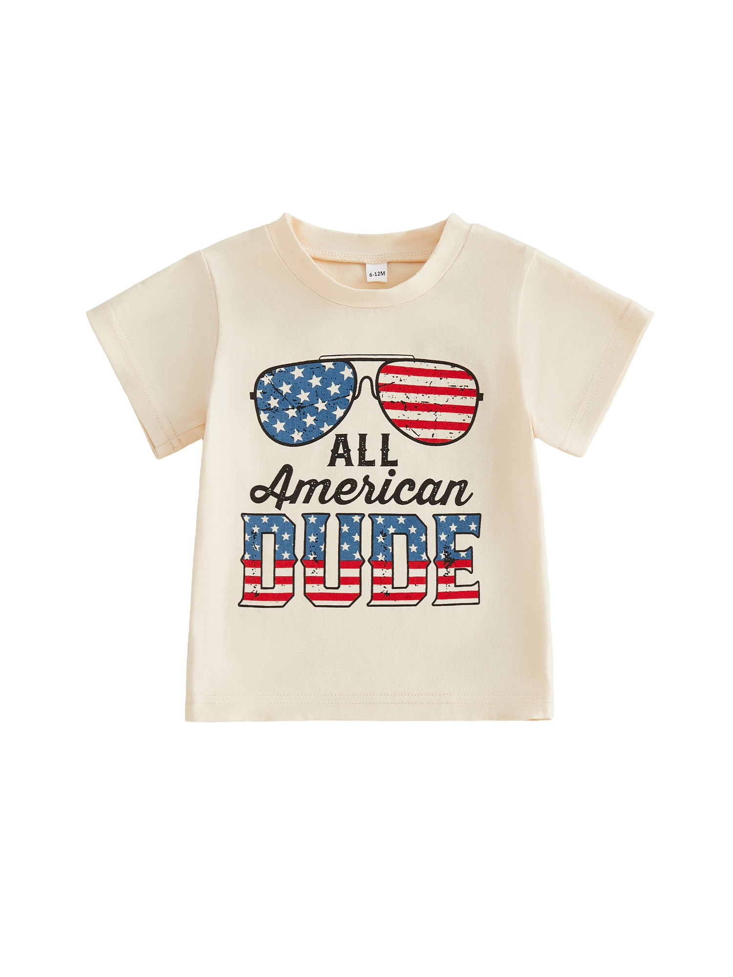 Caoirhny Toddler Baby Boy Patriotic T Shirts Fashionable 4th of July ...