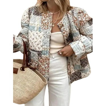 Fall Clothes for Women New Women's Lightweight Quilted Jacket Long ...