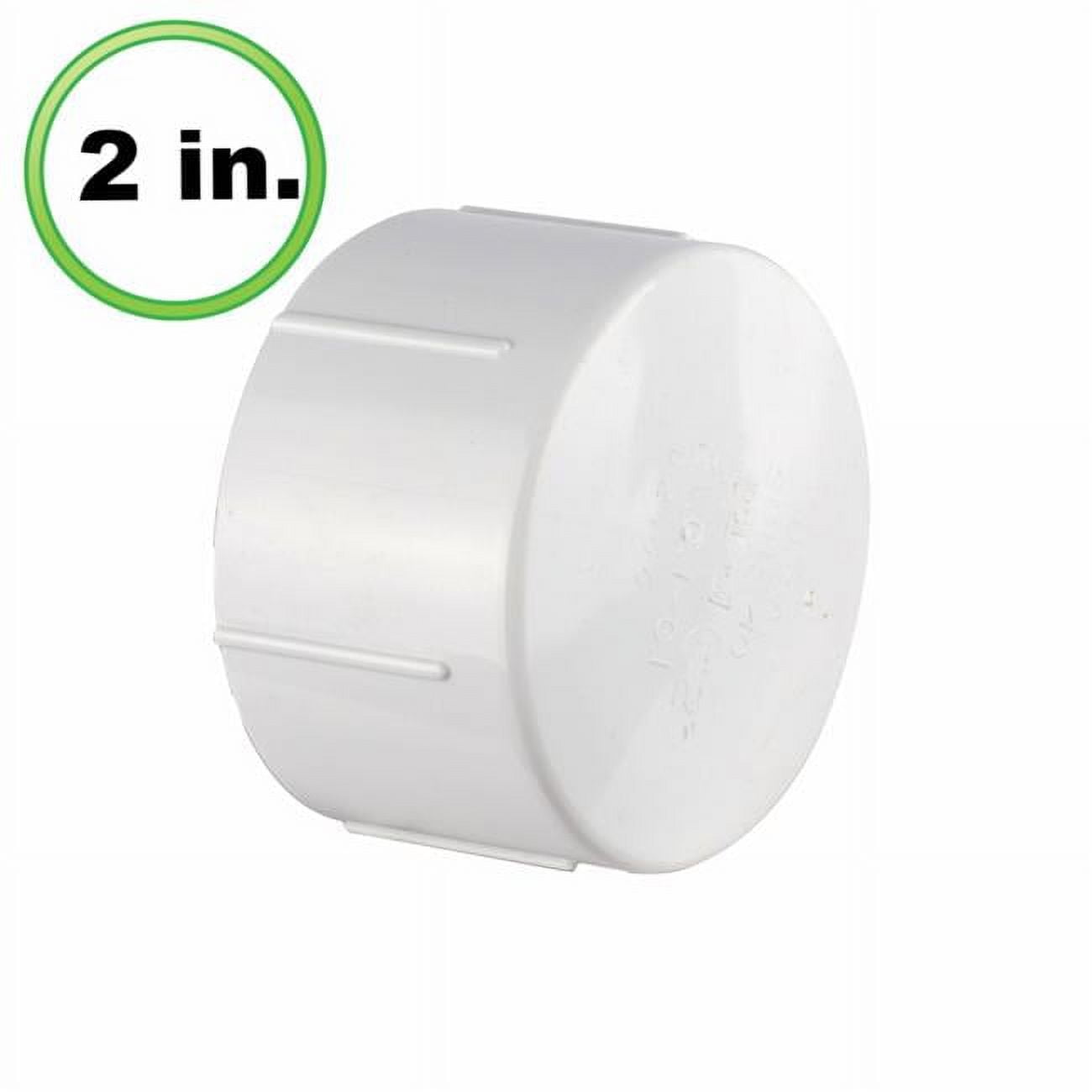 Cap 2" - Utility Grade PVC Cap - Walmart.com