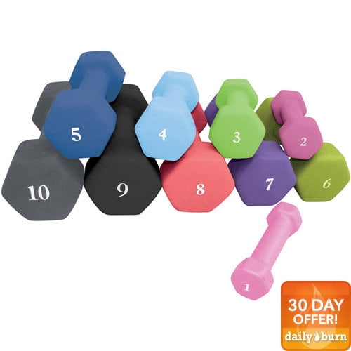 Cap Barbell 3 Lb Neoprene Dumbbell - Walmart.com