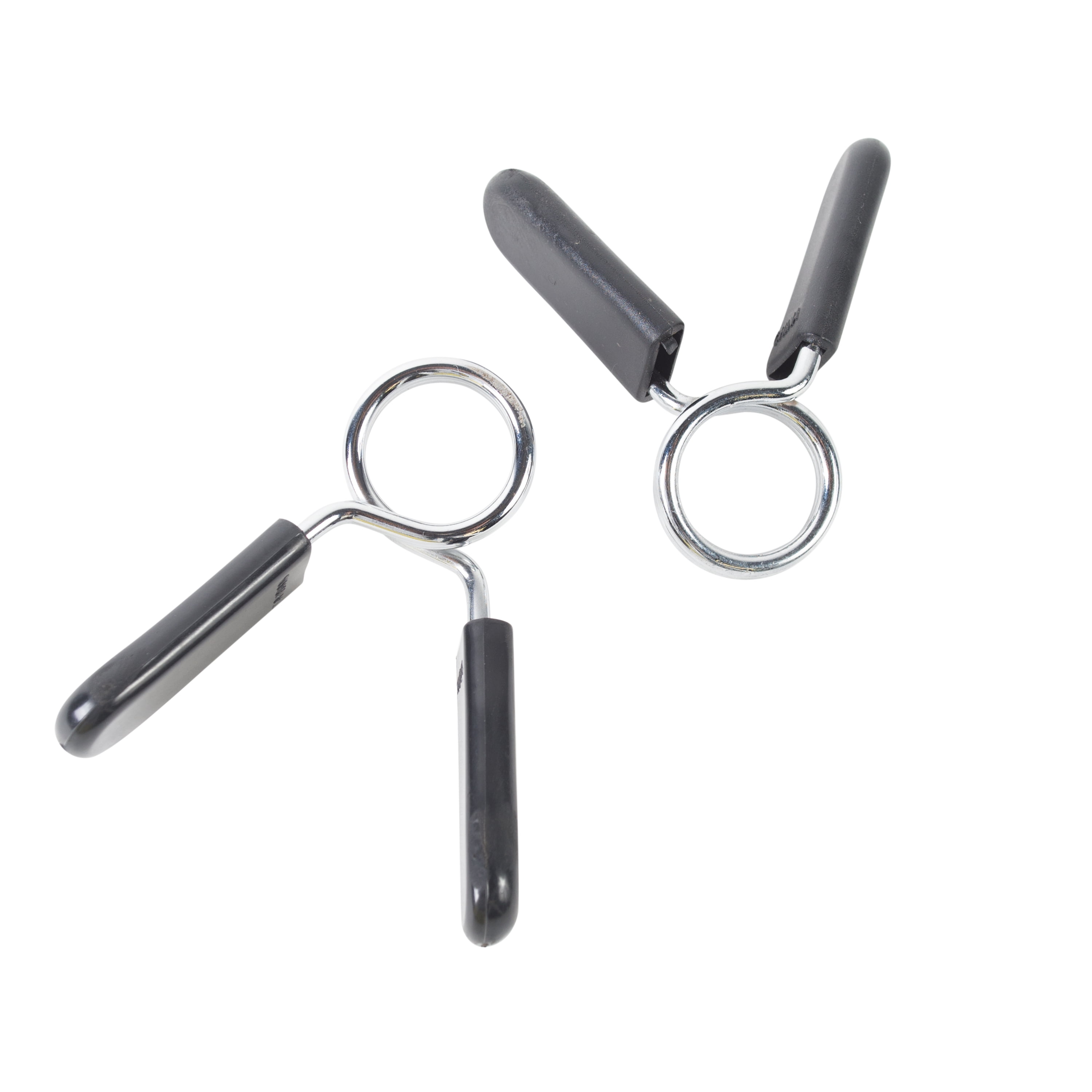 CAP Olympic 2 Inch Chrome Spring Collars Pair for 49.5mm 50mm Olympic ...