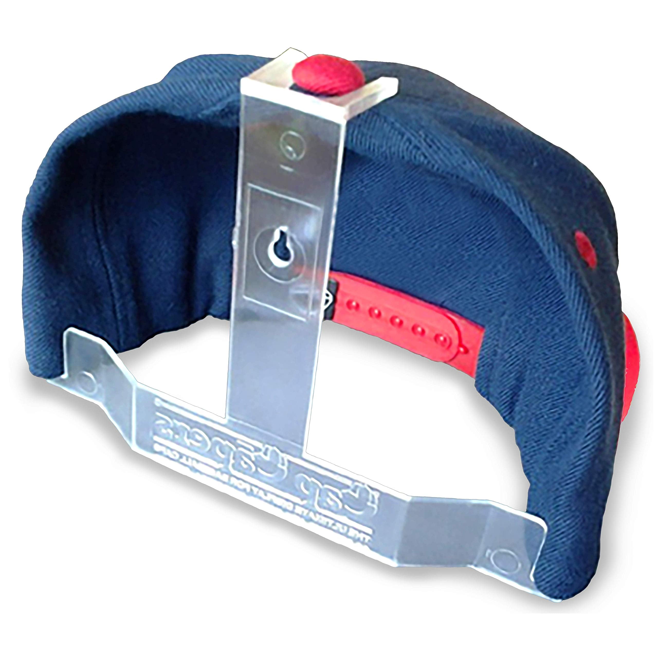 Cap Capers® Baseball Cap Display; Wall Mounted Hat Rack; Baseball Cap ...