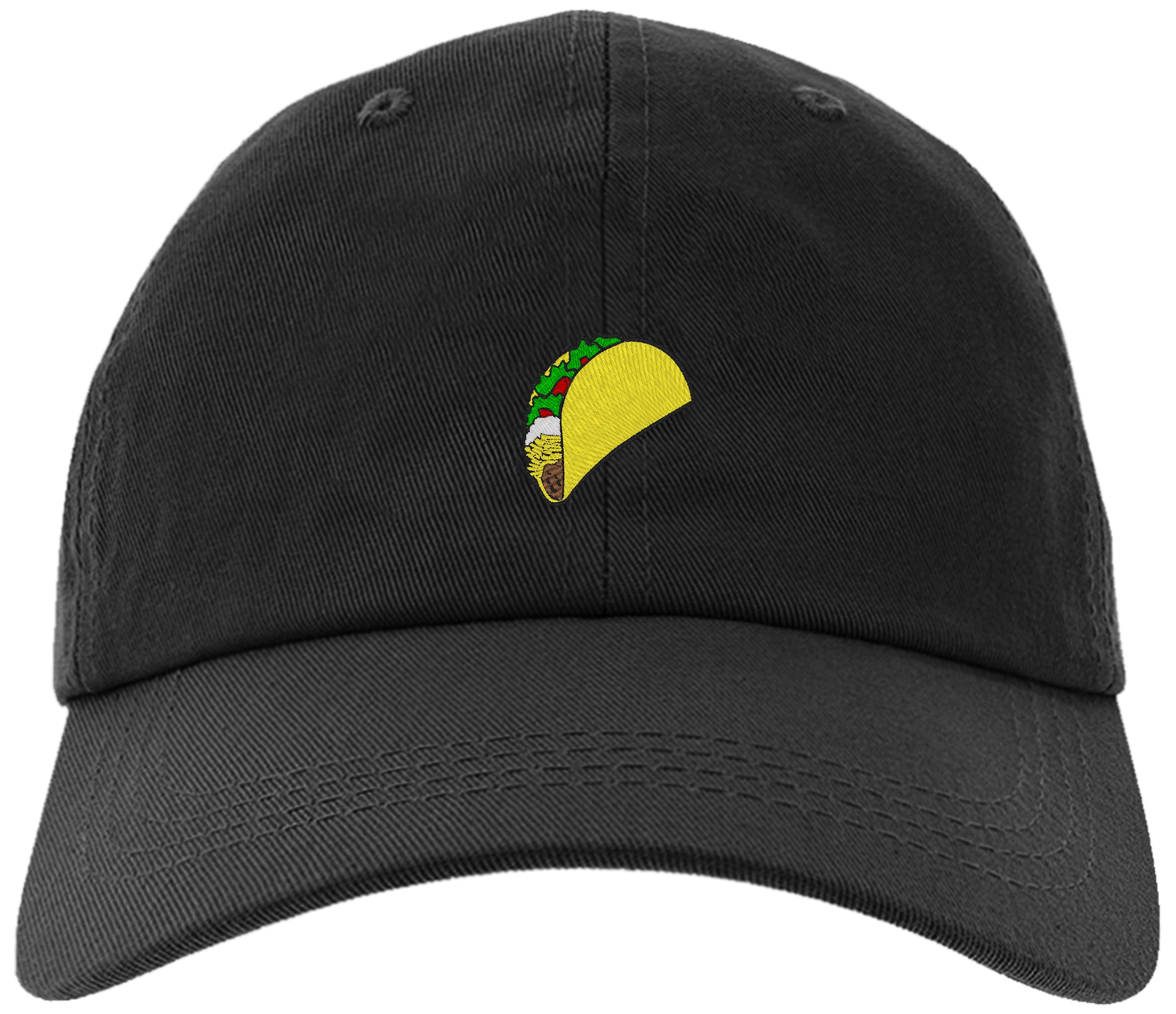 Cap Embroidered Taco Cap for Men and Women, Adjustable Baseball Cap-EM ...