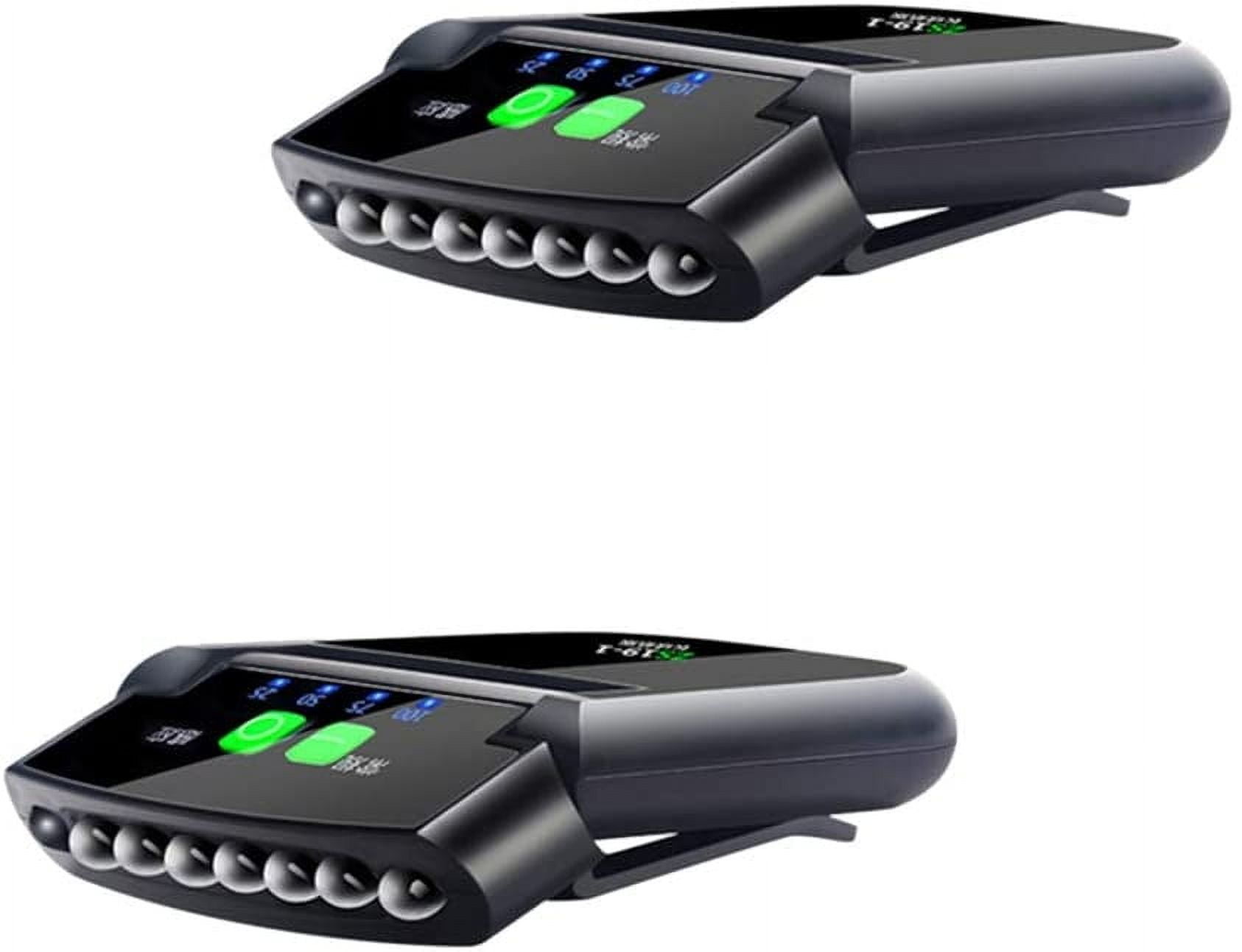 Cap Light Clip on Hat Rechargeable LED Headlamp Flashlight, 2 Pack ...