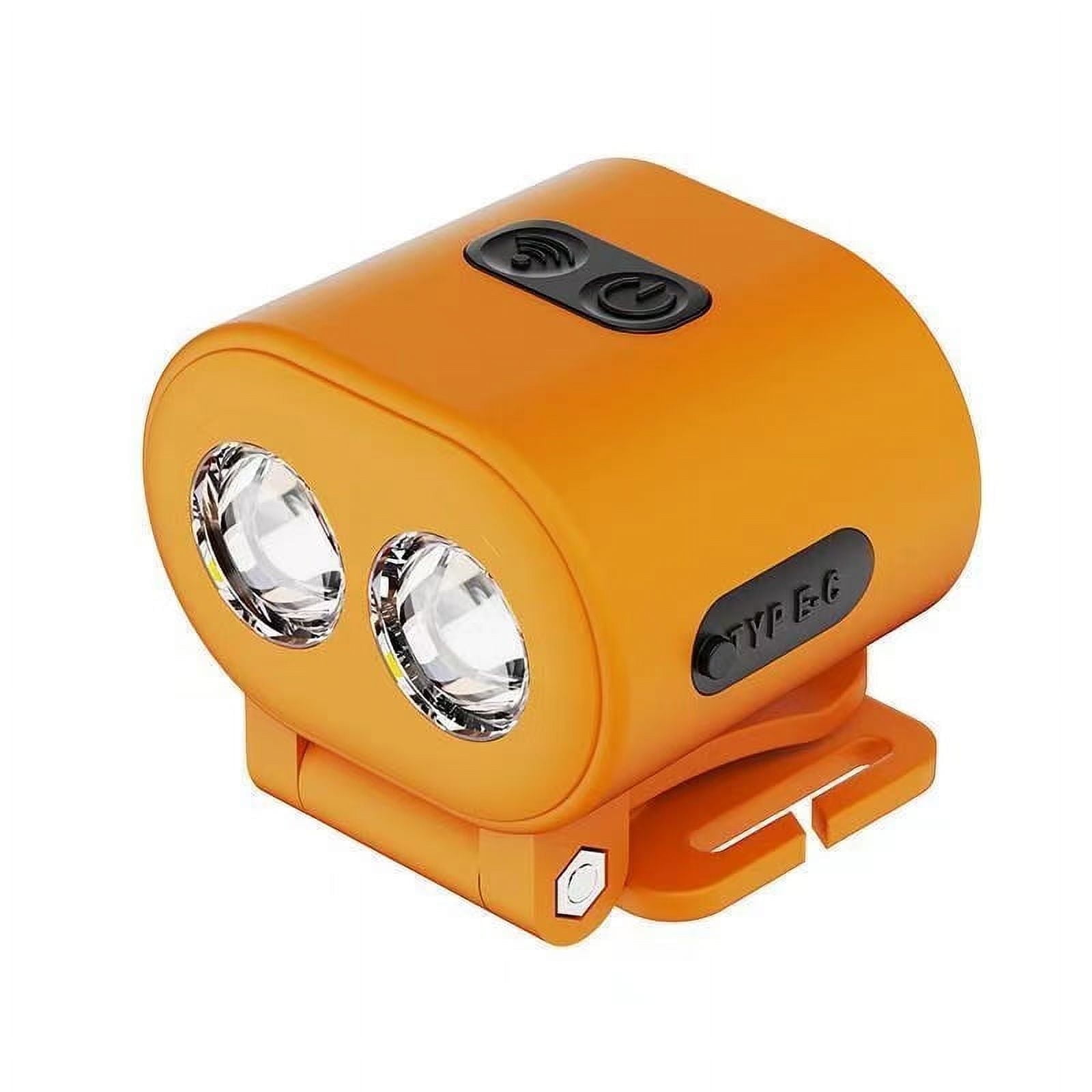 Cap Lights Clip on Hard Hat Light, Rechargeable Dimmable Sensitive ...