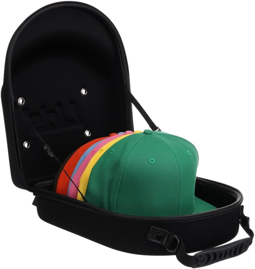 Cap Luggage Container (Black Exterior & Interior) - Durable Storage ...