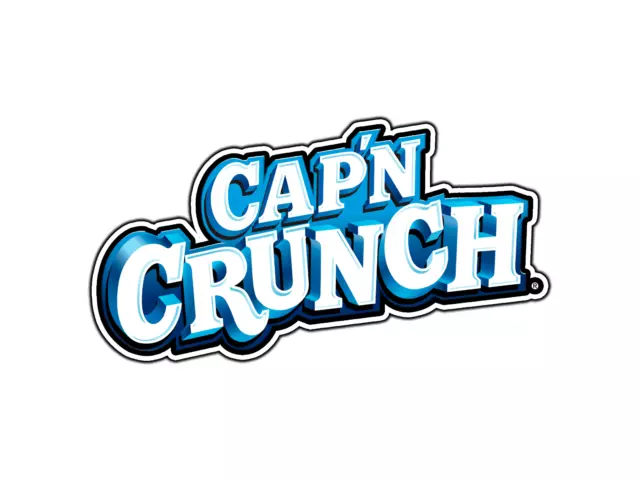Capâ€™N Crunch Logo Waterproof Sticker Phone Decal Water Bottle ...