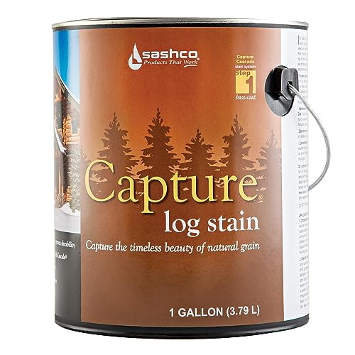 Cap-P-BP Bronze Pine Cap-P Capture Log Stain, 1 gal Can - Walmart.com