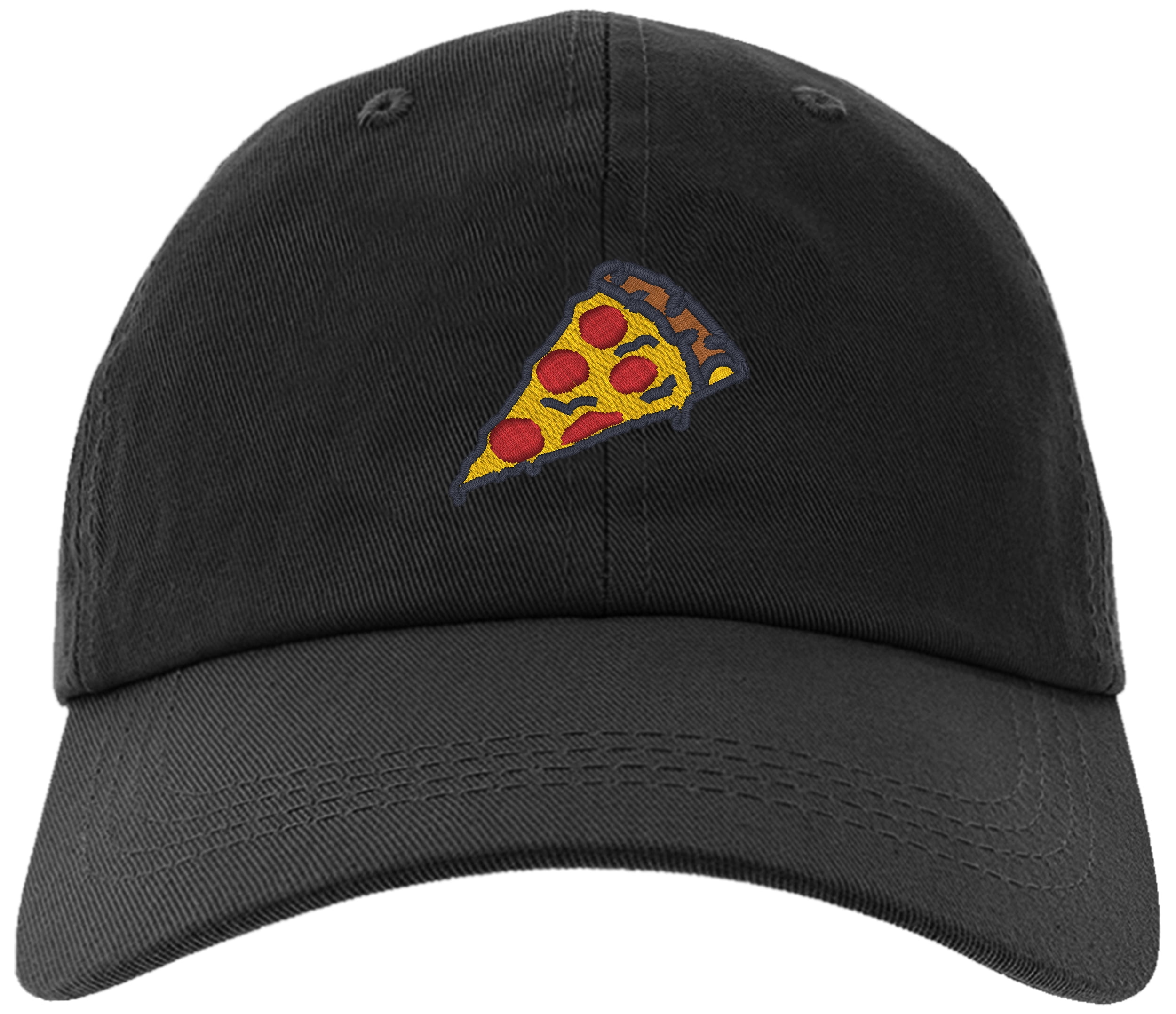Cap Pizza Slice Pepperoni Embroidery Stitch Baseball Hat-Pizza-EM-0008 ...