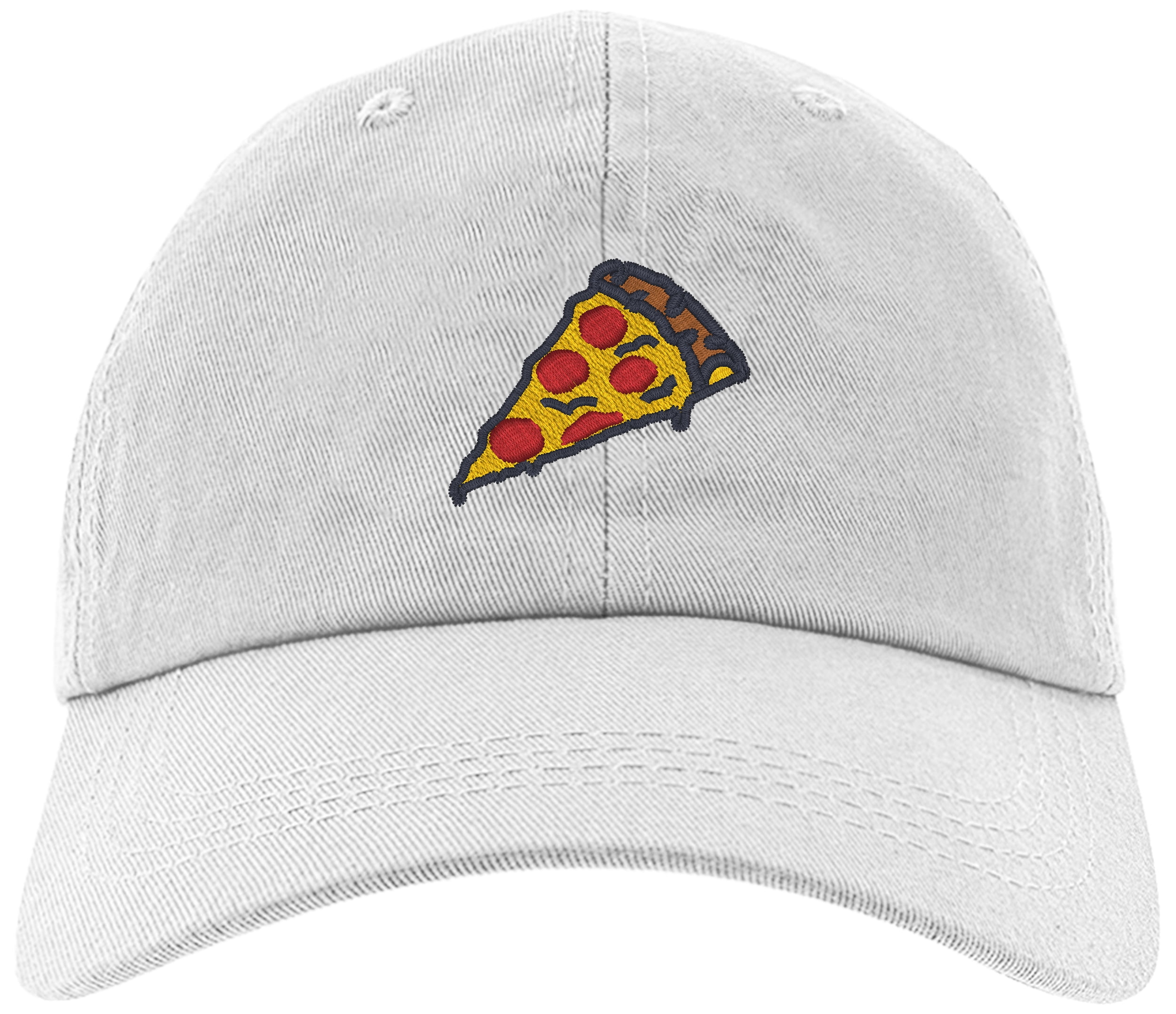 Cap Pizza Slice Pepperoni Embroidery Stitch Baseball Hat-Pizza-EM-0008 ...