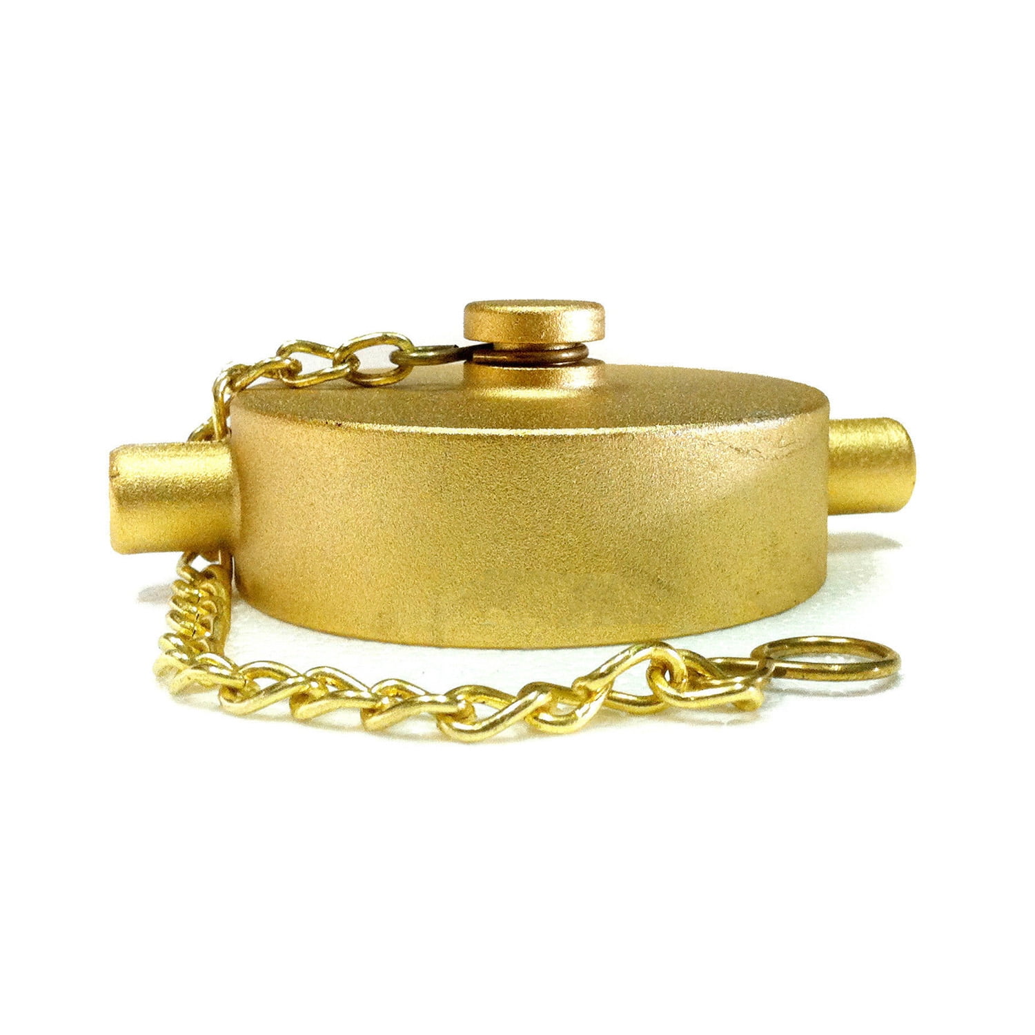 Cap and Chain Brass Plated Cast Aluminum for Fire Hose or Hydrants NPT ...