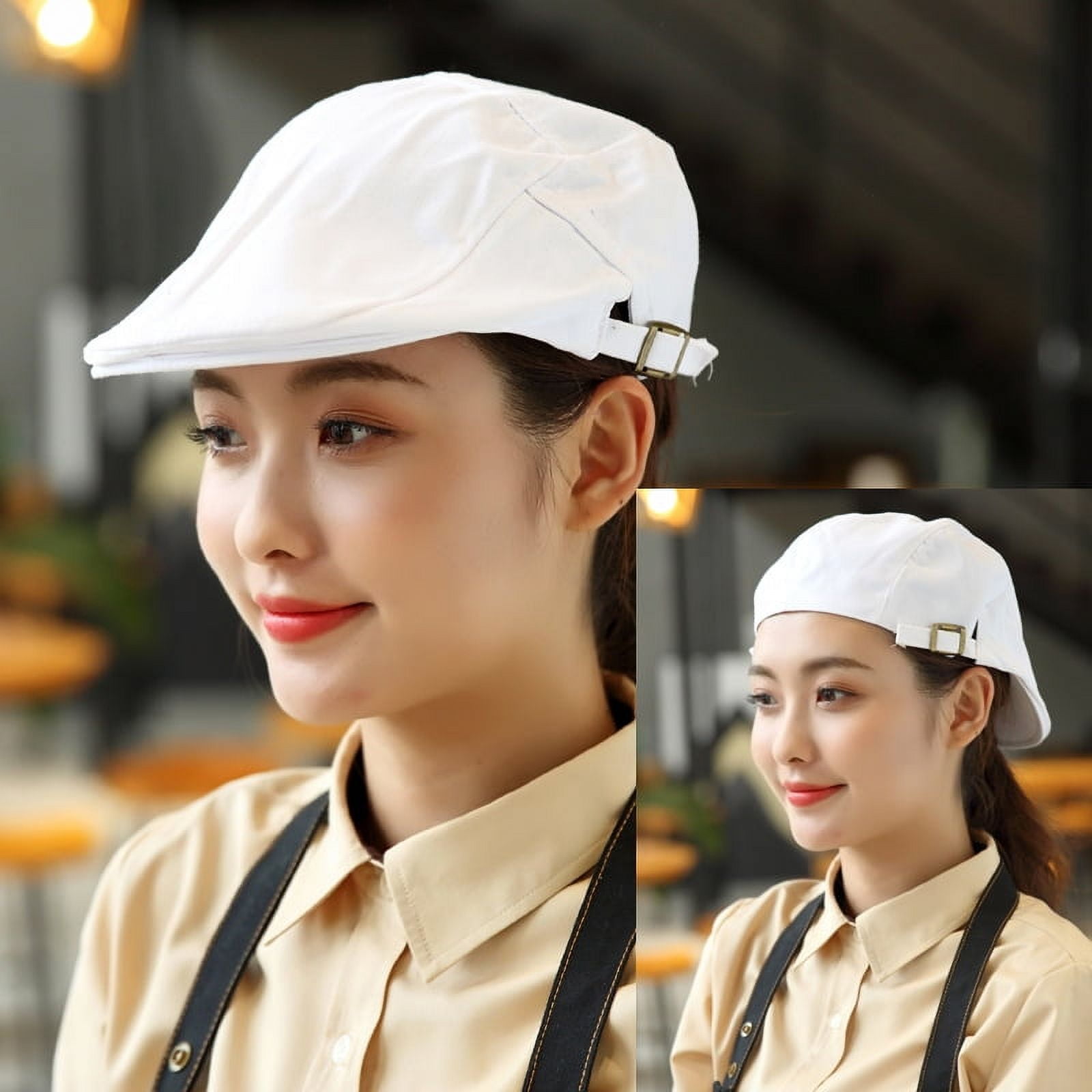 Cap beret coffee shop Western food waiter work cap men and women ...