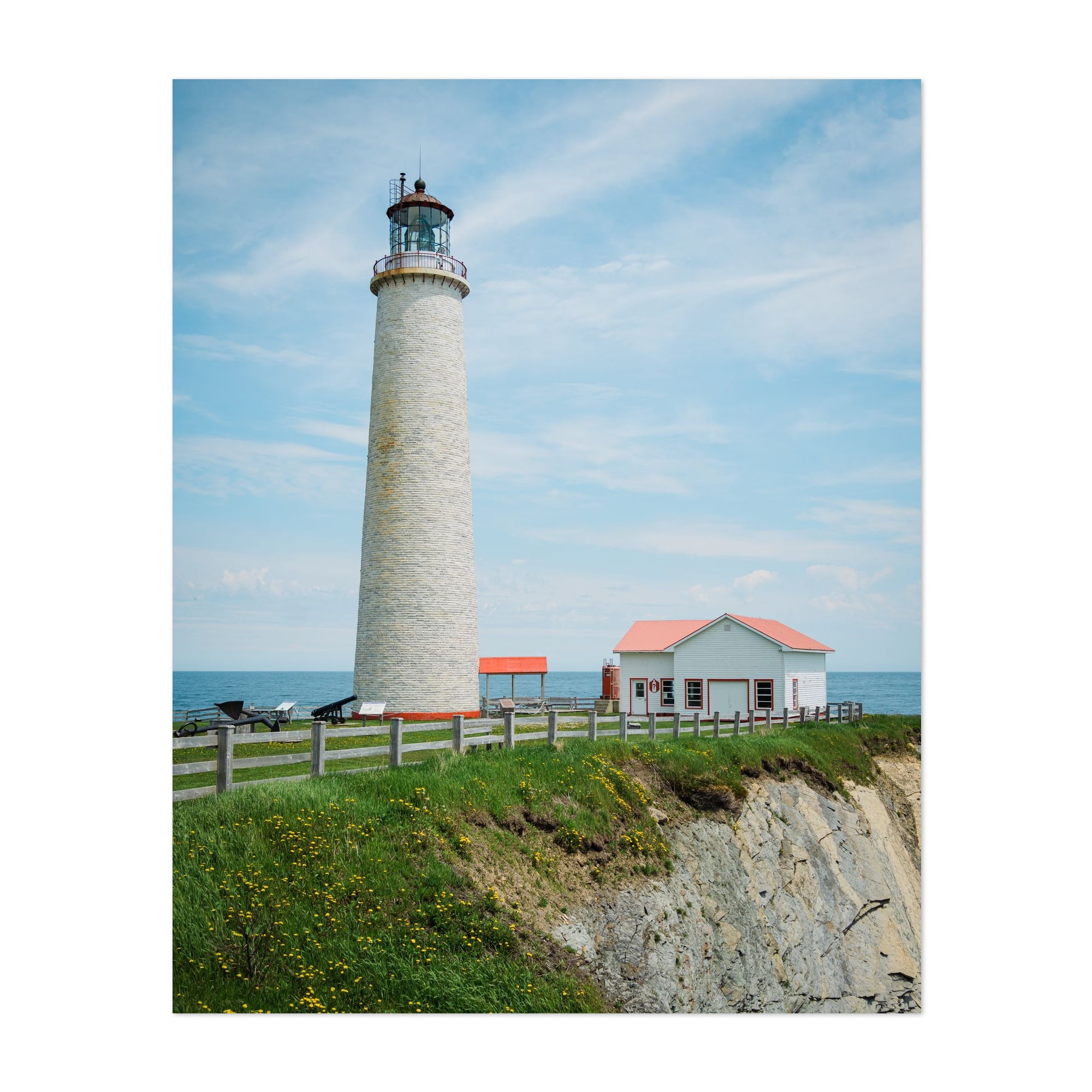 Cap-des-Rosiers Lighthouse, Gaspé - Gaspé Québec Canada Photography ...