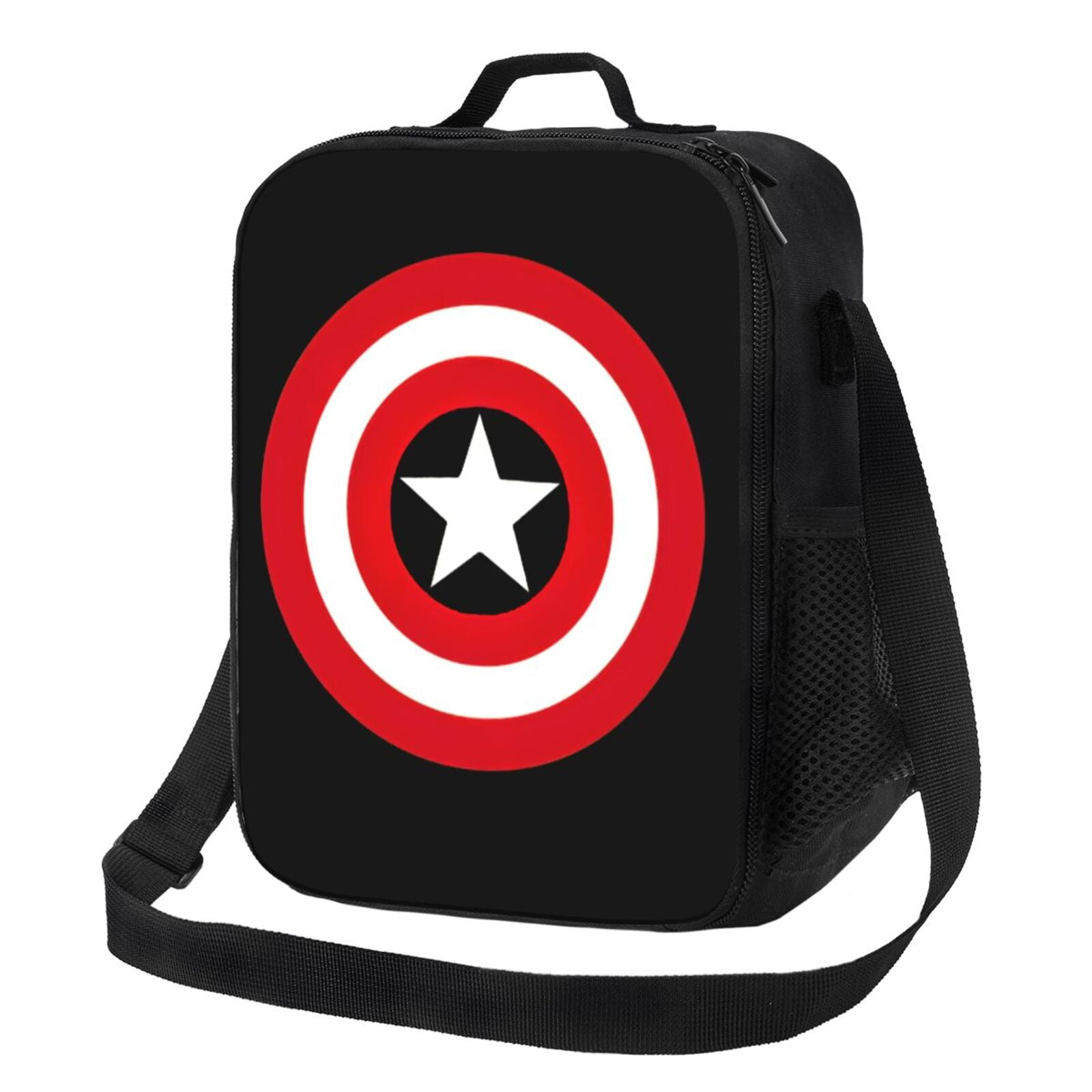 Cap-tain America Lunch Bag Handheld Lunch Box Lightweight & Compact ...