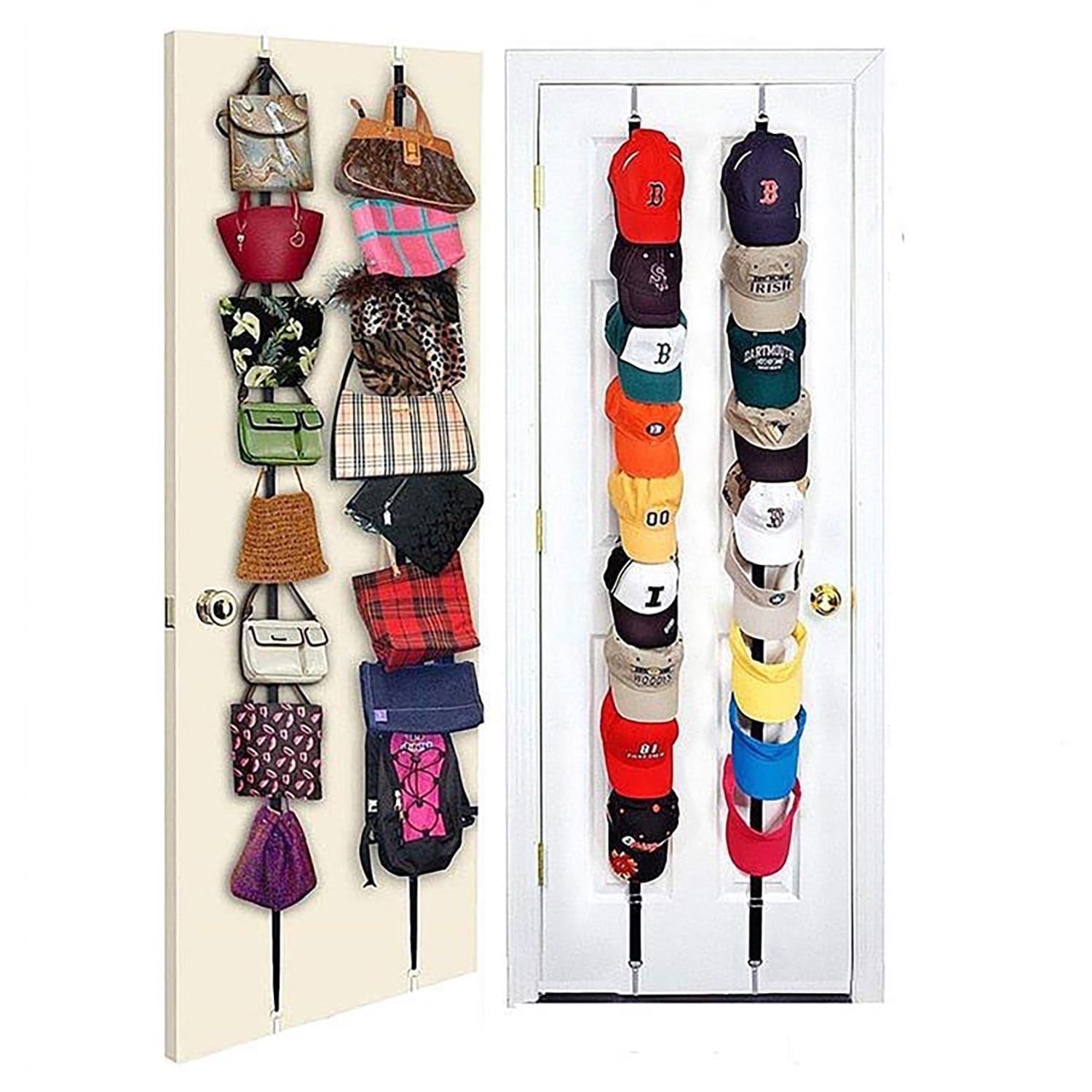 Asunby Hat Organizer | Over-The-Door Hat Rack and Organizer | Baseball ...