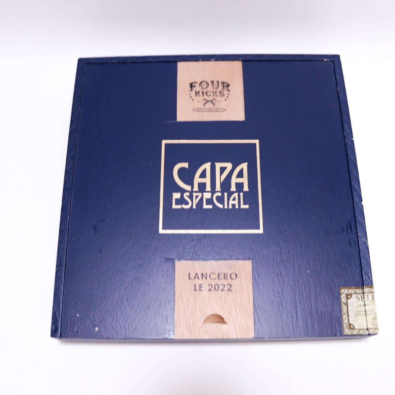 Capa Especial Lancero LE 2022 Empty Wood Cigar Box 8" x 7.75" x 1.25 ...