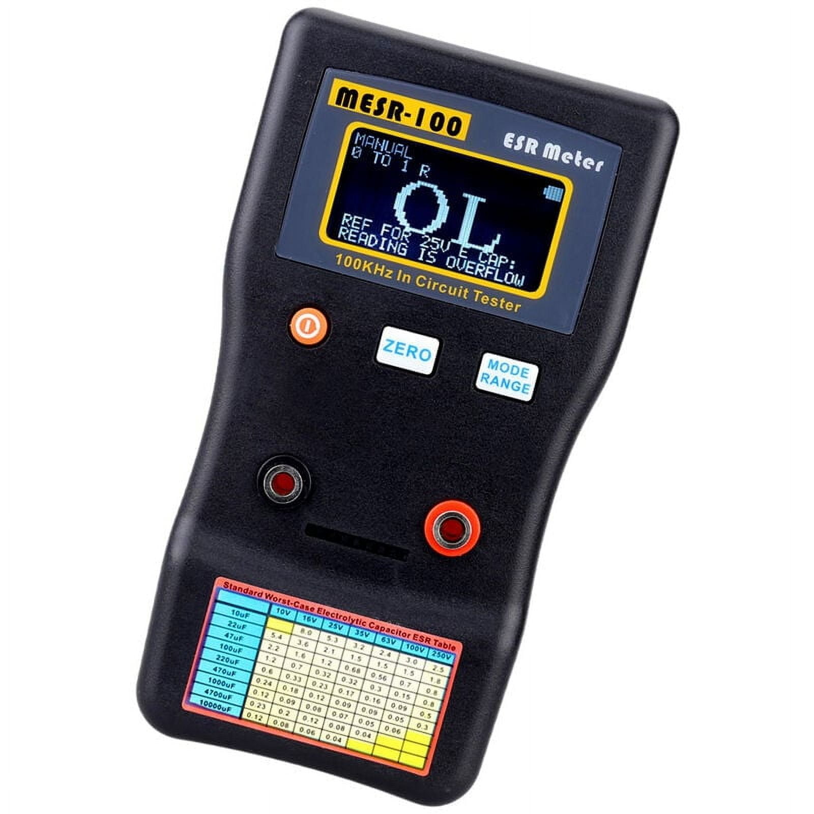 Capacitance Ohm Meter Professional Measurement Of Internal Resistance ...