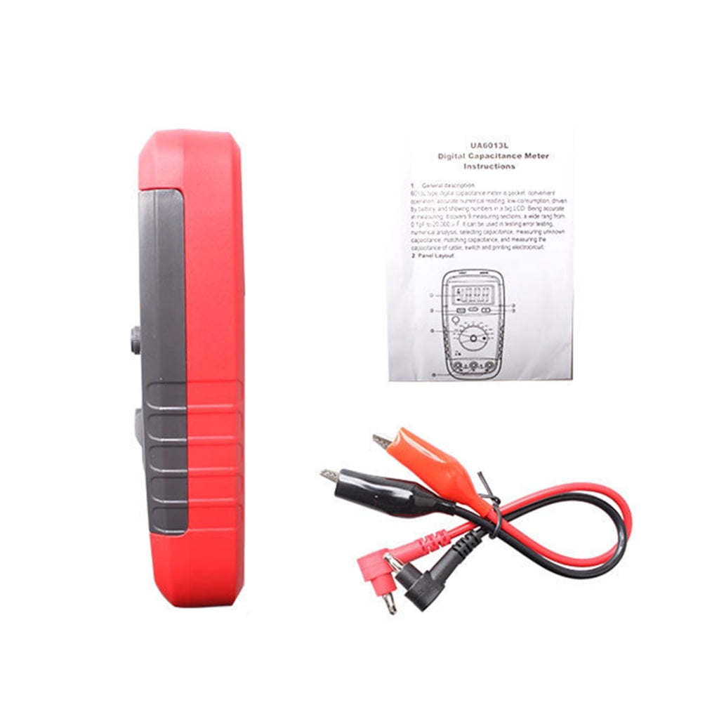 Capacitance Tester with Over ranges Indication & Backlight ABS ...